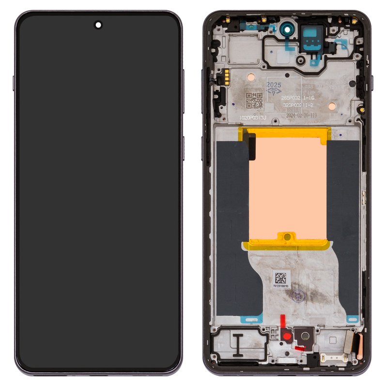 LCD compatible with OnePlus Ace 3V, (gray, with frame, Original (PRC ...